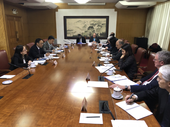 【推进“一带一路”建设工作领导小组办公室综合组负责同志会见英中贸易协会主席一行】-国家发展和改革委员会