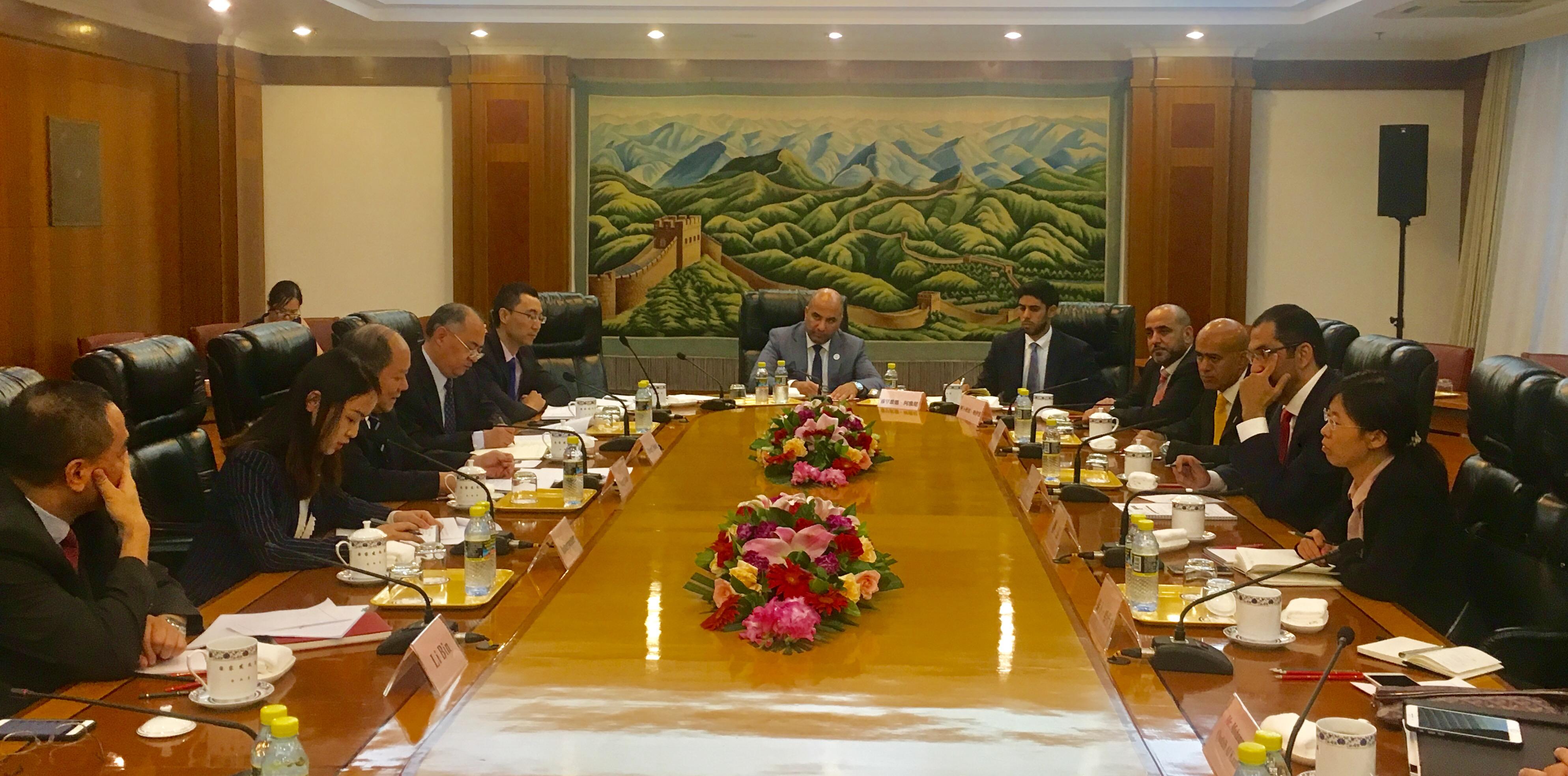 【宁吉喆副主任会见阿联酋国务部长苏尔坦】-国家发展和改革委员会